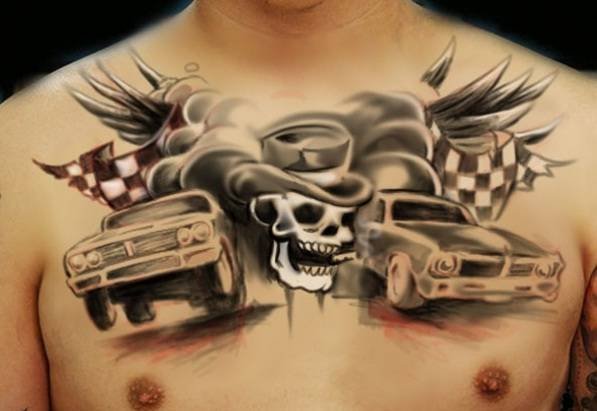 30+ Racing Tattoos - An Exploration Of Speed, Style, And Art - Tattoos Free